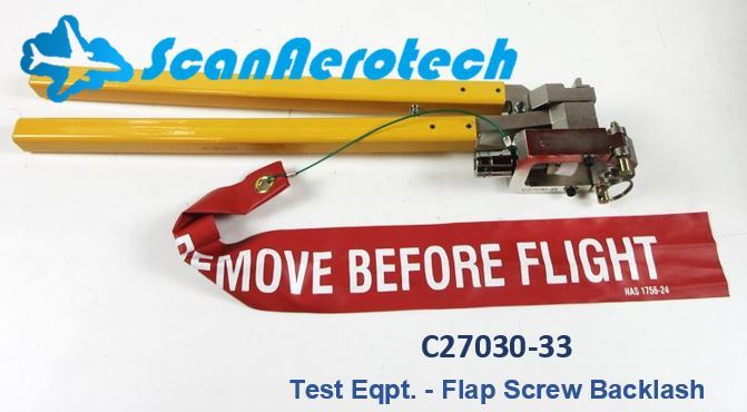 Test Eqpt - Flap Screw Backlash Test Eqpt - Flap Screw Backlash