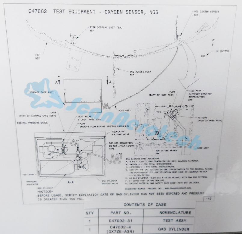 TEST EQUIPMENT - OXYGEN SENSOR NGS