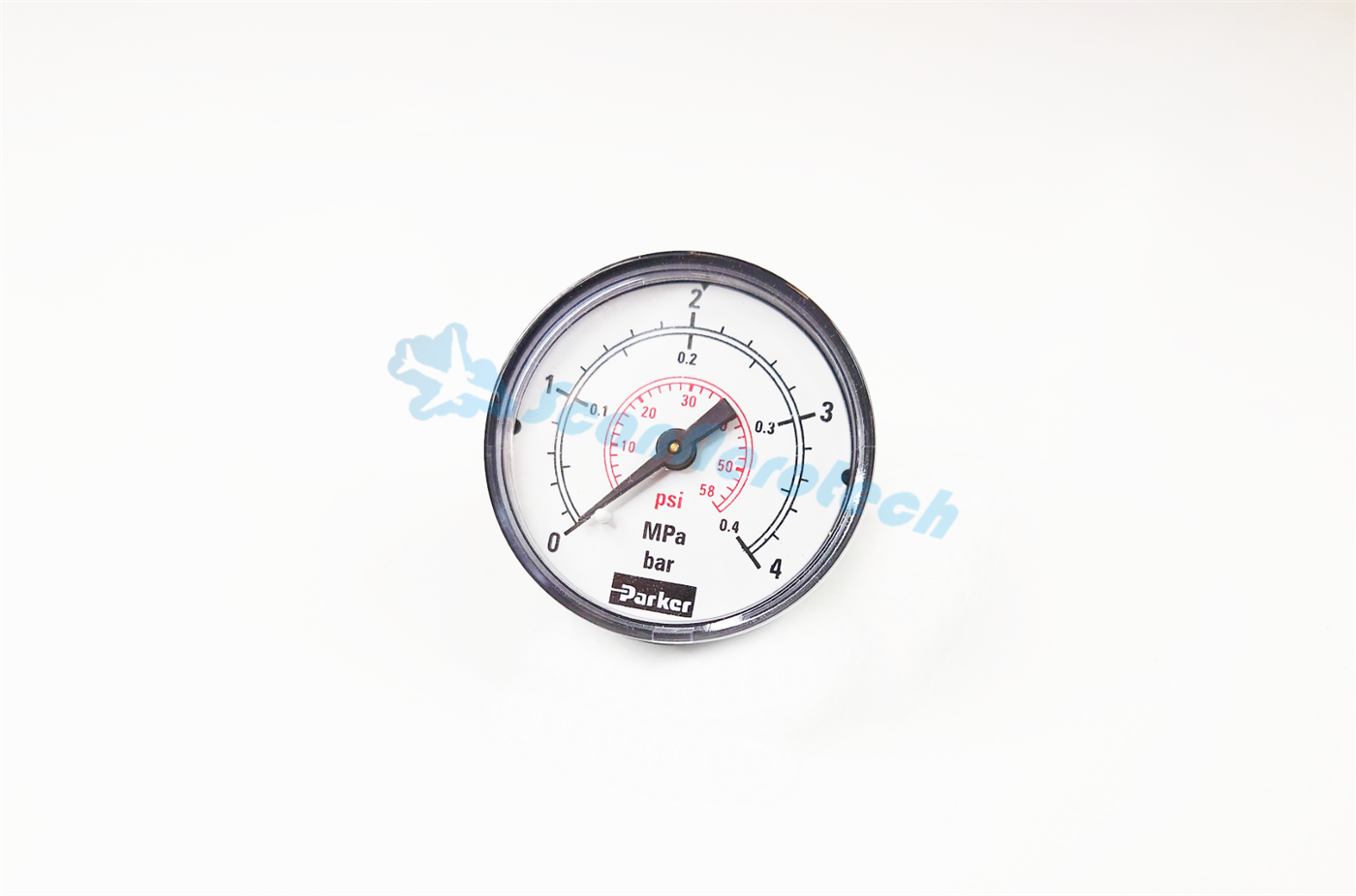 0-4 BAR (60 PSI) Pressure gauge 1/4 Bottom connection