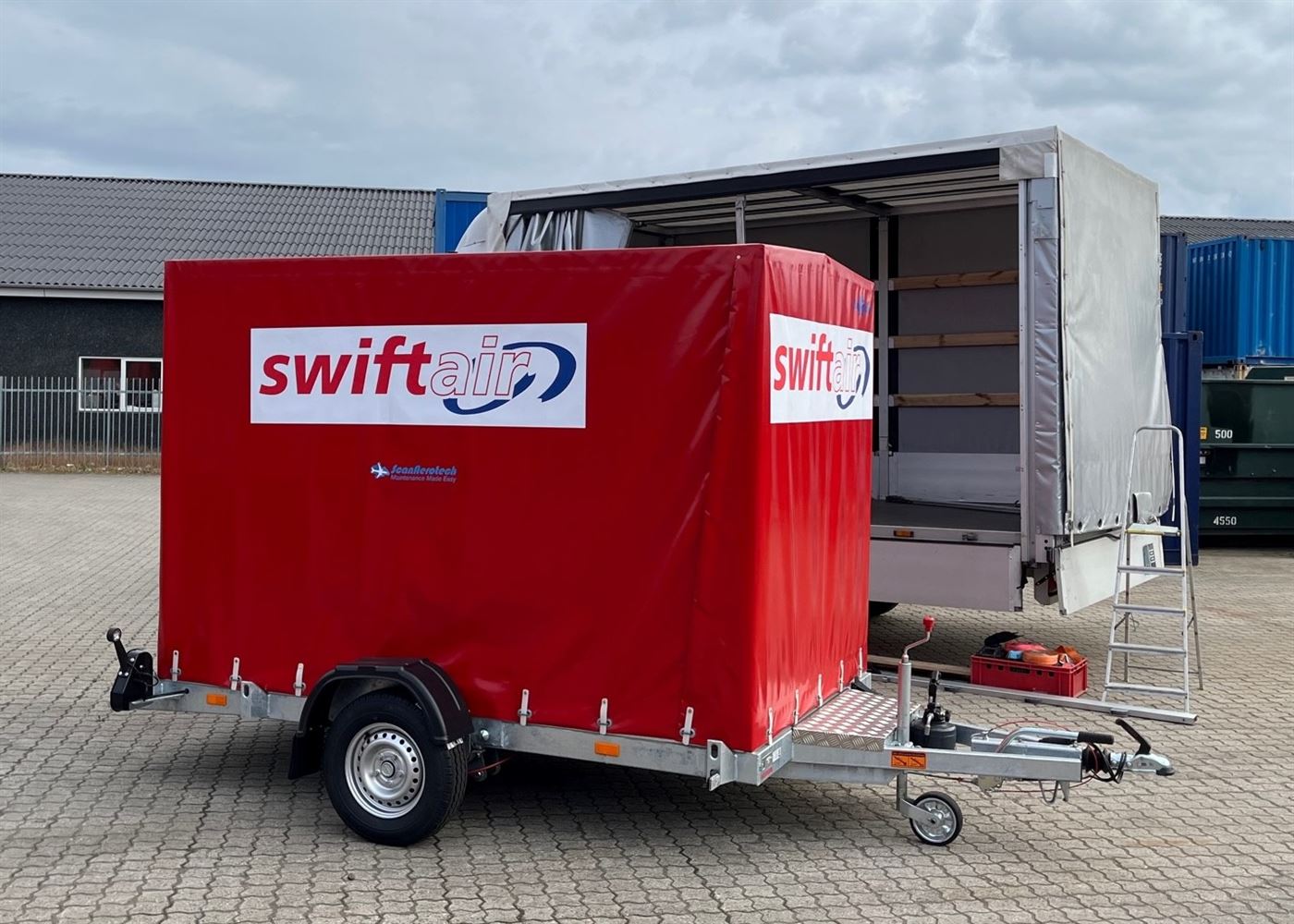 Easy Load Tyre Servicing Trailer