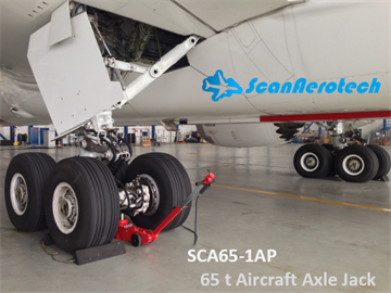 65 ton Air Operated Axle Jack HIGH