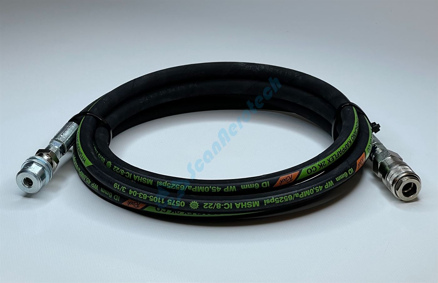 Inline Tire Charging Hoses 3m Small Valve VG8