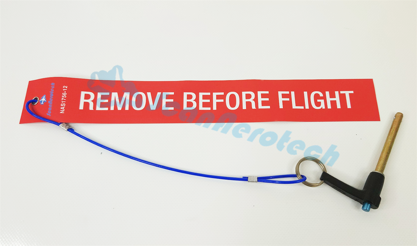 STD-7653 RIGGING PIN WITH NAS1756-12 FLAG